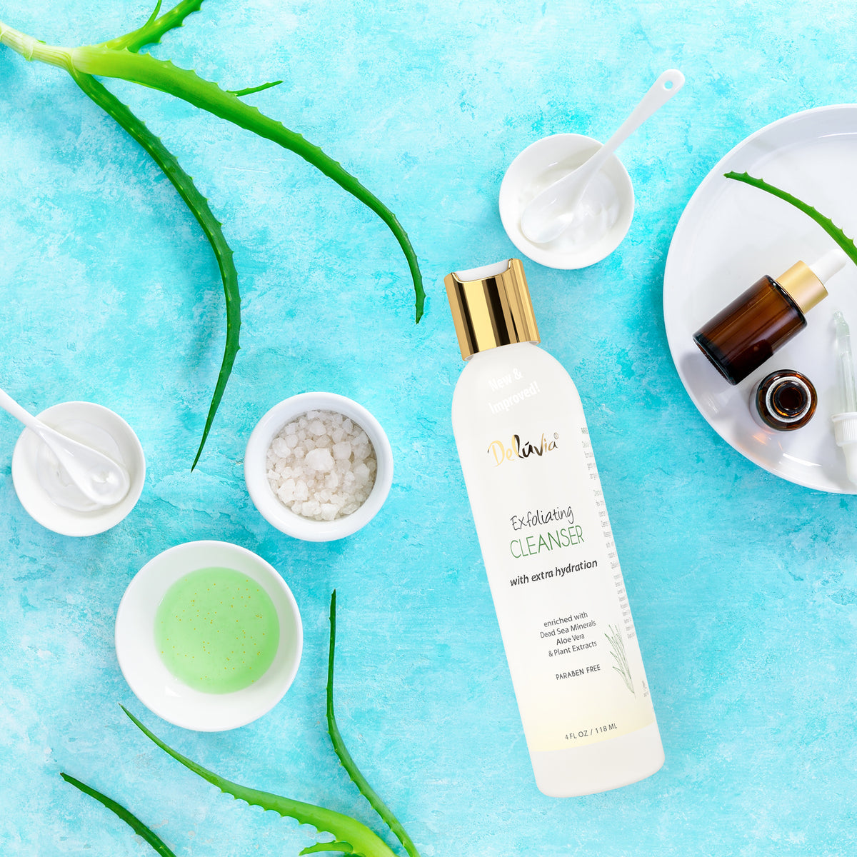 Exfoliating & Hydrating Cleanser – Deluvia